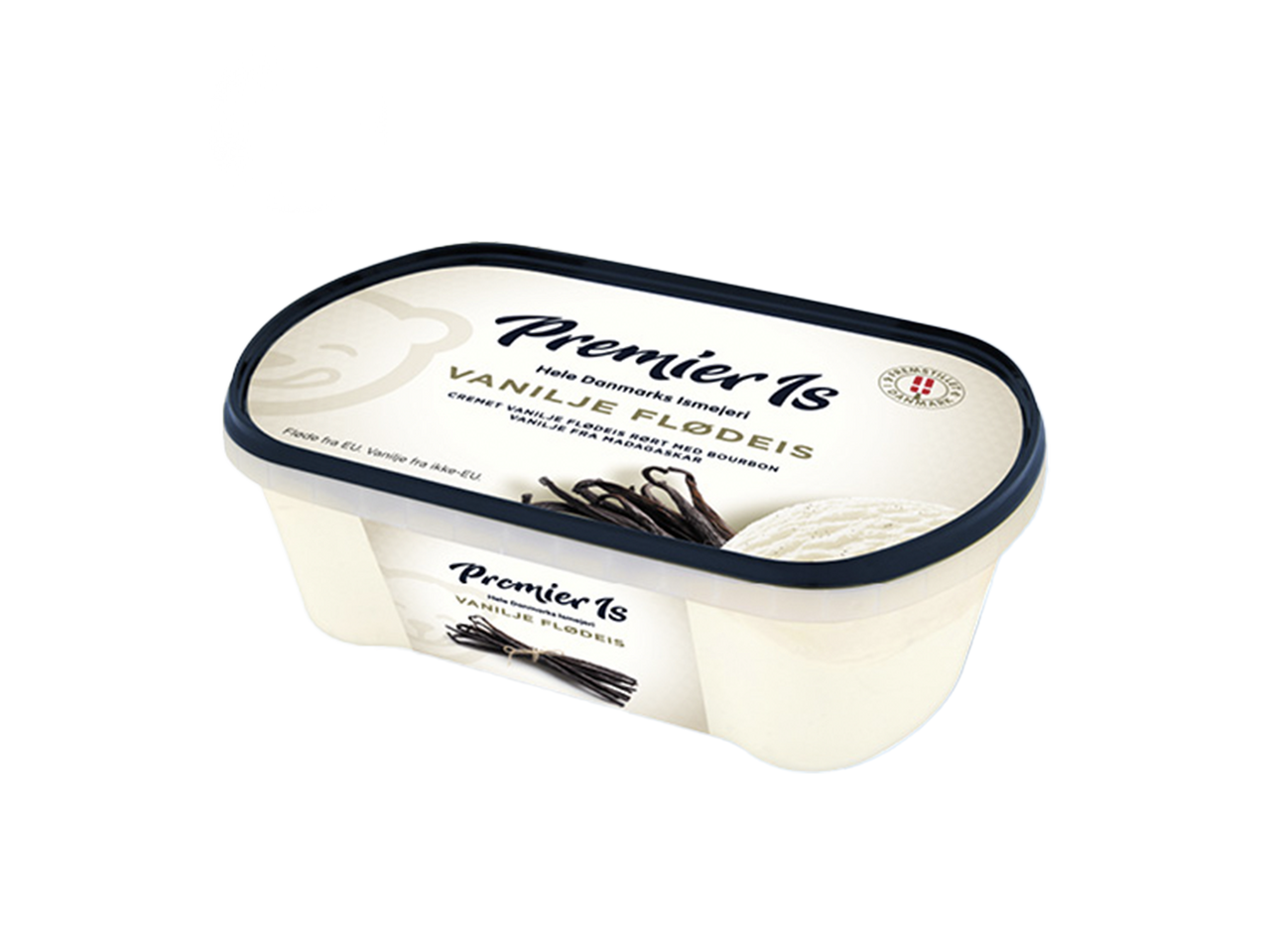 0,8 L Vanilje-is